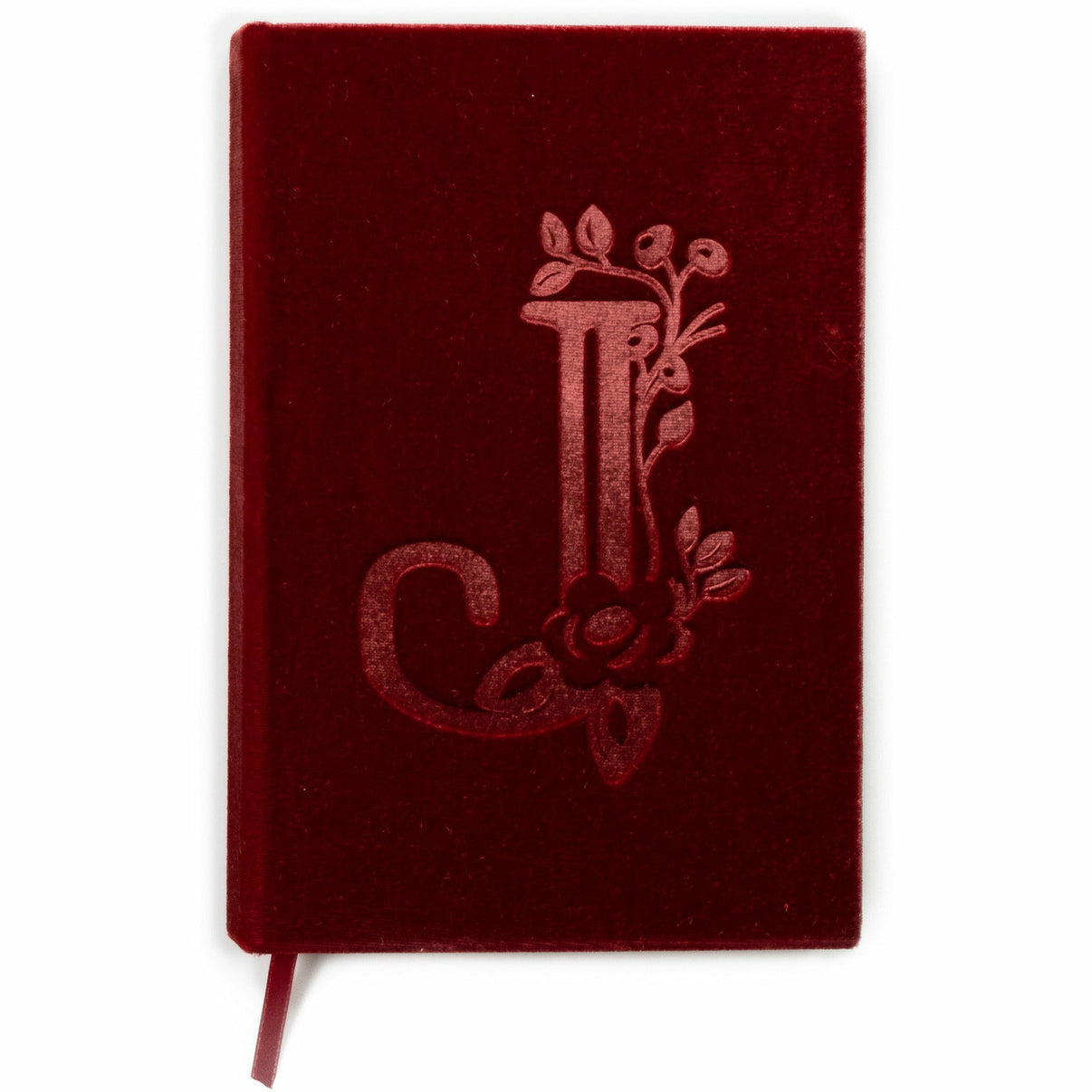 Single Letter Writer Floral Silk Velvet Book – The First Snow