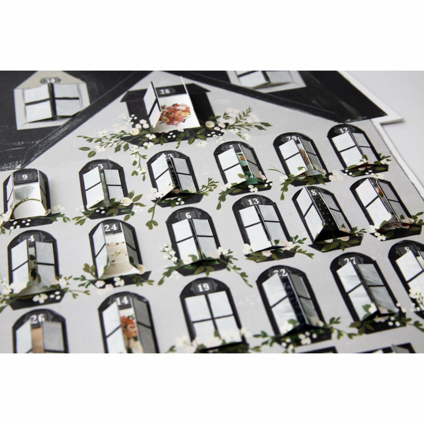 Advent-Style Illustrated 30-Day Wedding Countdown Calendar – The First Snow