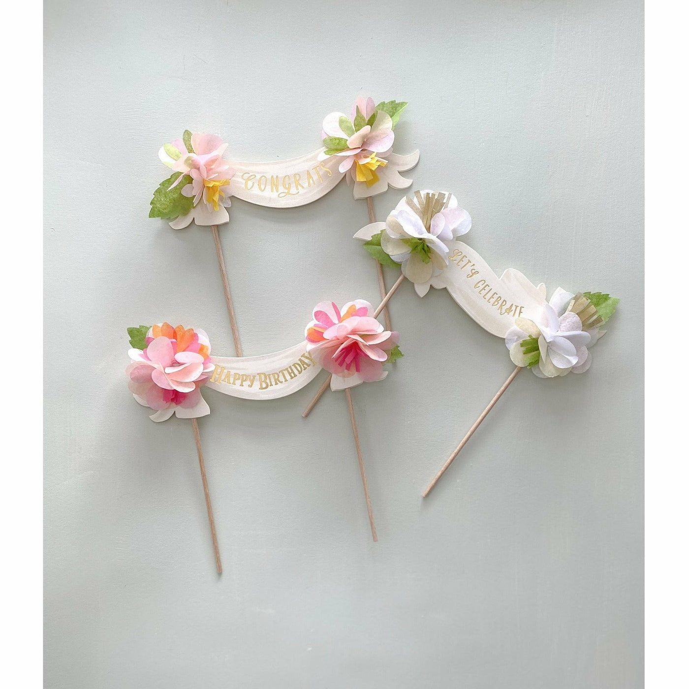 Let's Celebrate Cake Topper by The First Snow